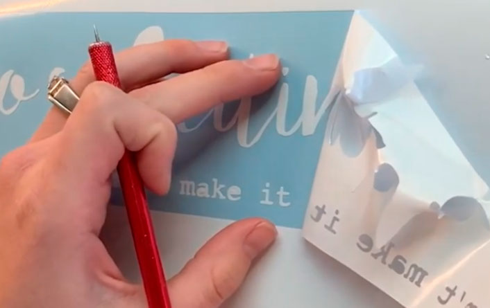 Genbrugs logo - sticker